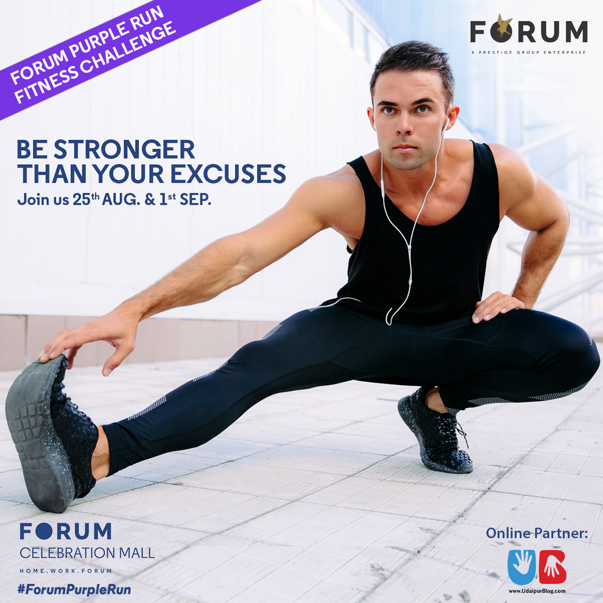 Purple Run by Forum Celebration Mall is All Set to Test your Strength ...